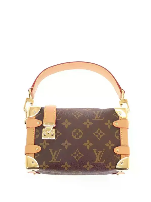 LOUIS VUITTON 2021-2026 Monogram Side Trunk Pm Satchel - Brown