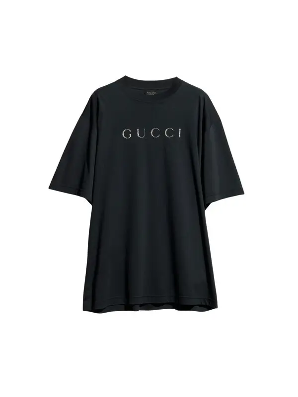 Gucci Cotton Jersey T-shirt With Print - Multi
