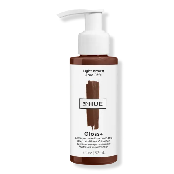DPHUE Color Boosting Gloss+ Deep Conditioning Treatment Mini - Light Brown