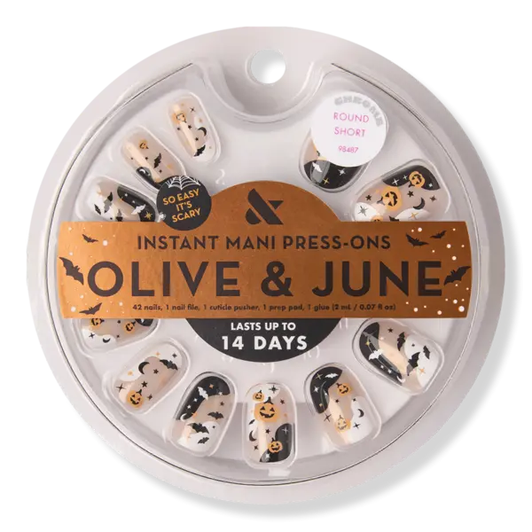 OLIVE & JUNE Instant Mani Halloween Press-on Nails Iconic Halloween Forever - One-color