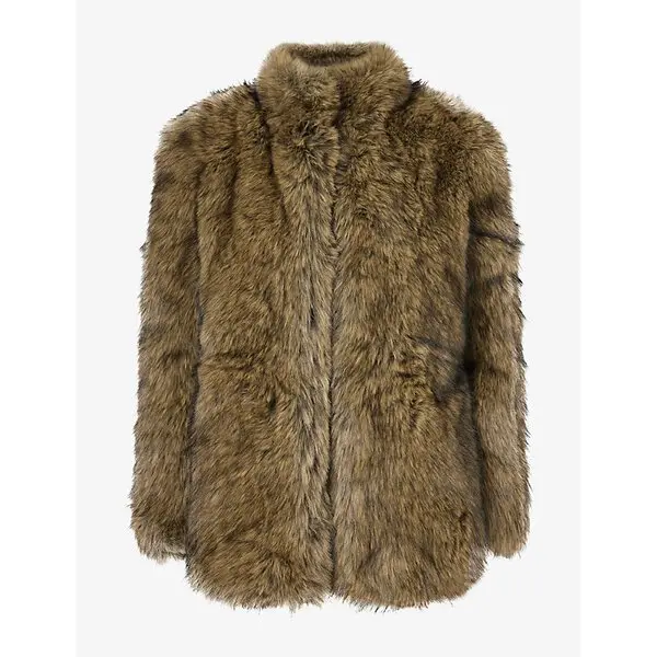 THE FRANKIE SHOP Denia Faux-fur Jacket