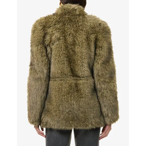 THE FRANKIE SHOP Denia Faux-fur Jacket
