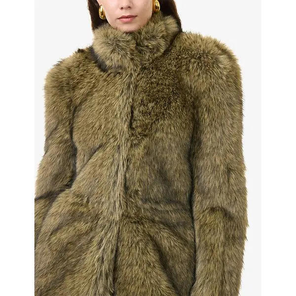 THE FRANKIE SHOP Denia Faux-fur Jacket
