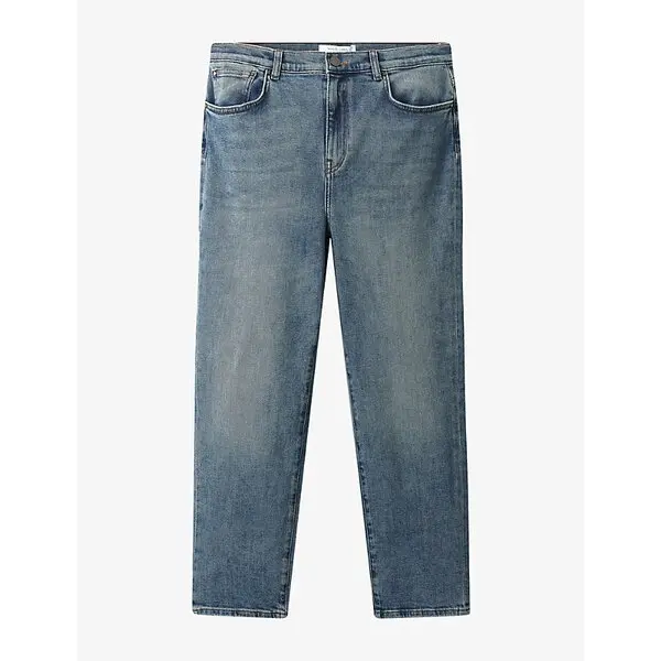 THE WHITE COMPANY Straight-leg Cropped Denim Jeans
