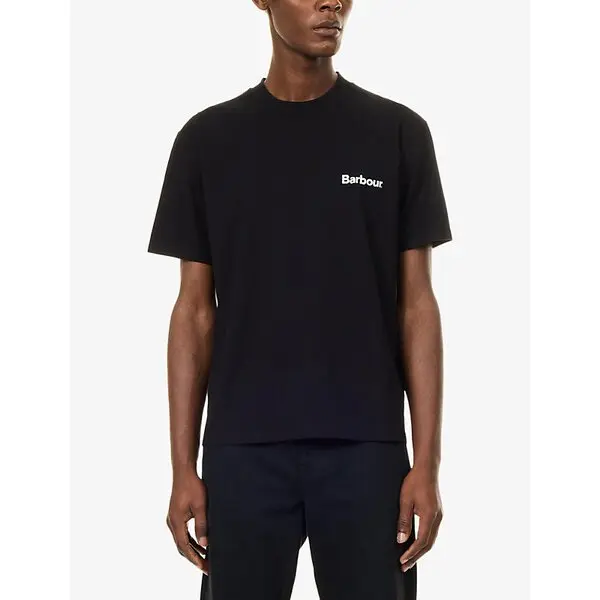 Barbour Bowery Logo-print Cotton T-shirt