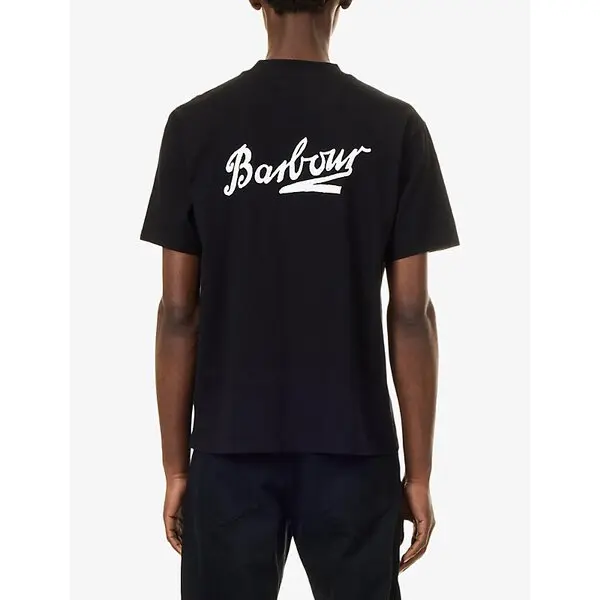 Barbour Bowery Logo-print Cotton T-shirt