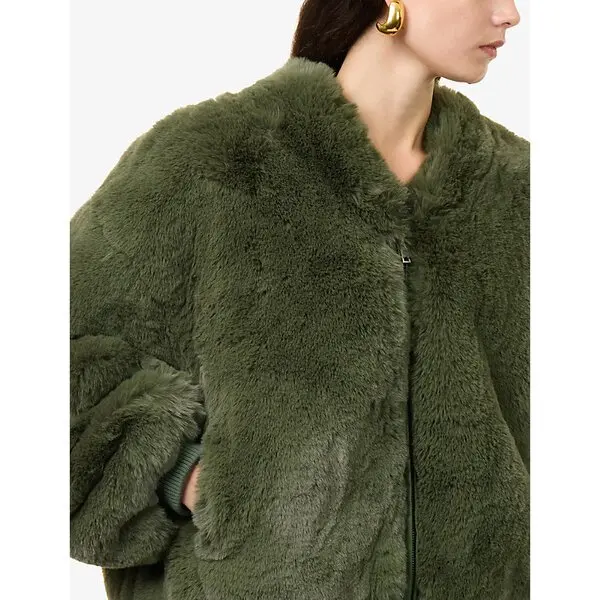 THE FRANKIE SHOP Senna Faux-fur Jacket