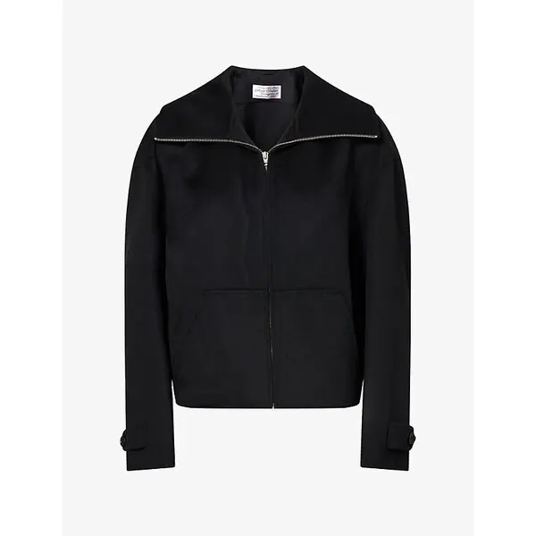 Acne Studios Olemmy Wool-blend Jacket - Black