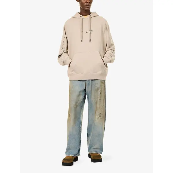 Off-White Spices Arrow Skate Graphic Cotton-jersey Hoody