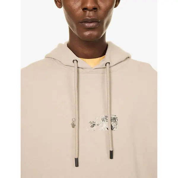 Off-White Spices Arrow Skate Graphic Cotton-jersey Hoody