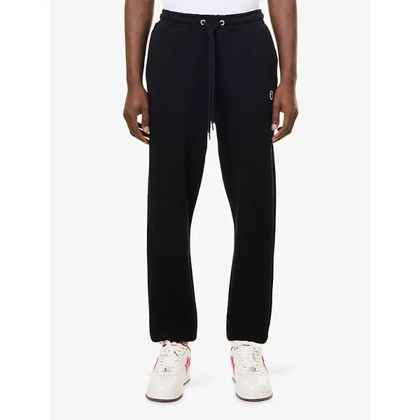 A BATHING APE One Point Relaxed Cotton-jersey Jogging Bottoms