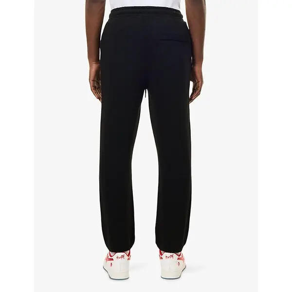 A BATHING APE One Point Relaxed Cotton-jersey Jogging Bottoms