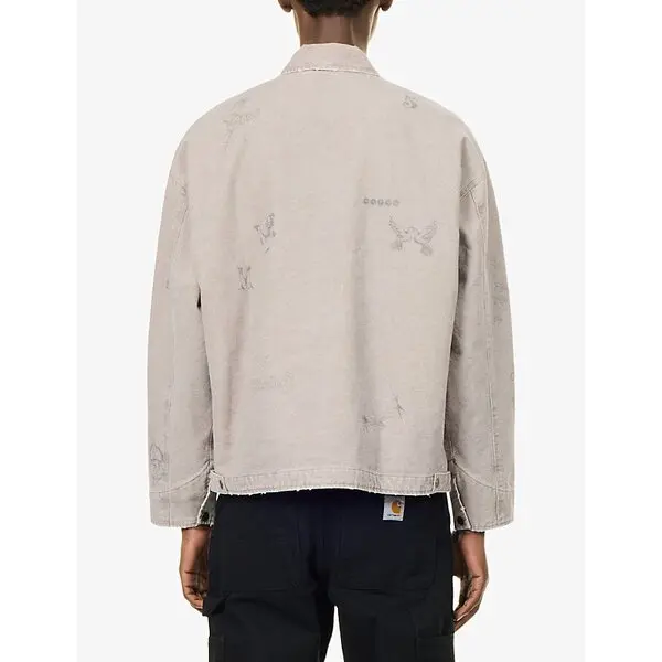 DUKE + DEXTER Mc Sketch Sunfaded Cotton Jacket
