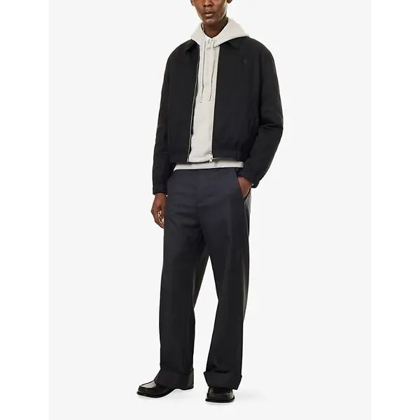 AMI Paris De Cœur Zip-up Cotton Jacket