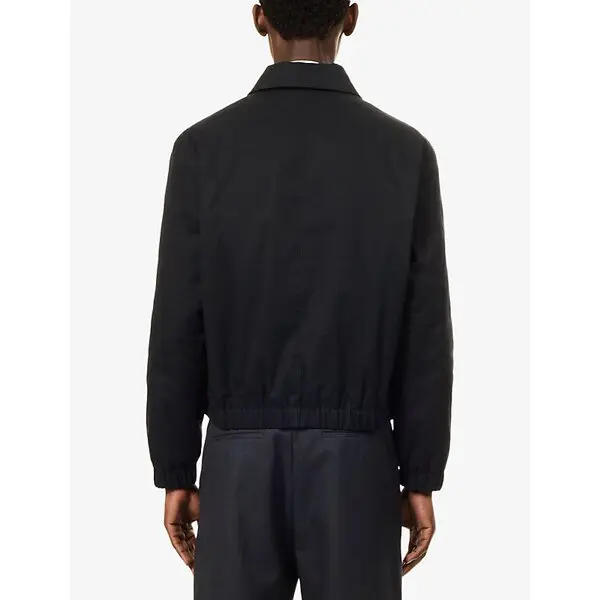 AMI Paris De Cœur Zip-up Cotton Jacket