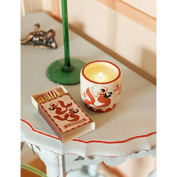 PADDYWAX Mermaid Moon Ceramic Scented Candle 226g