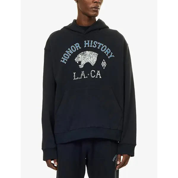 HONOR THE GIFT Honor History Cotton-jersey Hoody