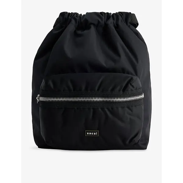 Sacai Pocket Knapsack Shell Backpack