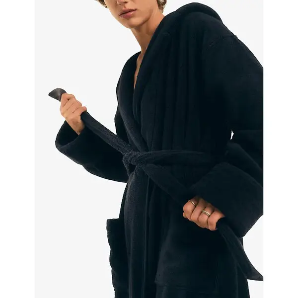 THE WHITE COMPANY Hydrocotton Hooded Bathrobe