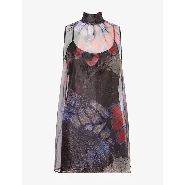 Staud Albee Organza Mini Dress