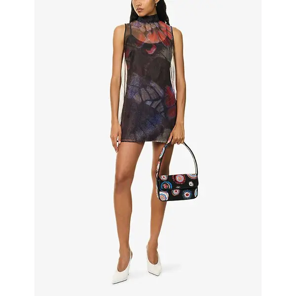 Staud Albee Organza Mini Dress