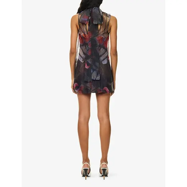 Staud Albee Organza Mini Dress