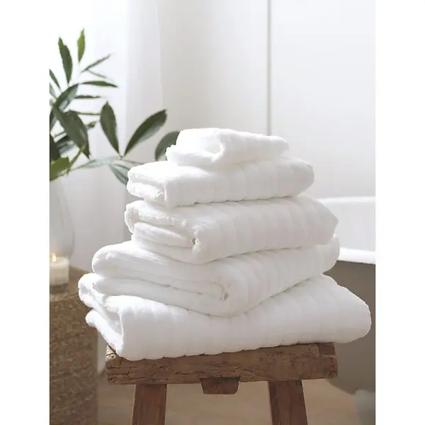 THE WHITE COMPANY Hydrocotton Ribbed Towels