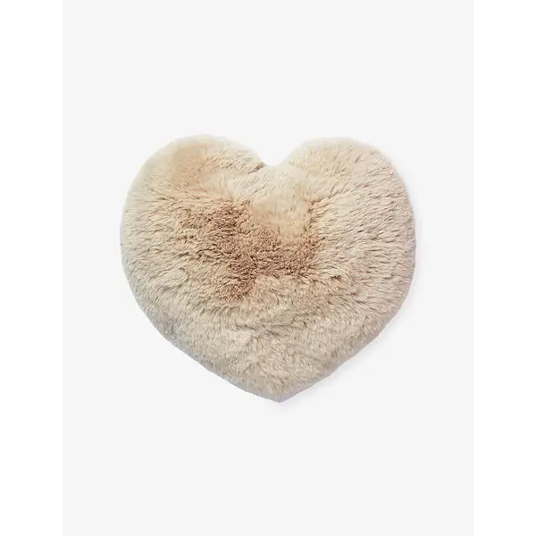 THE WHITE COMPANY Faux-fur Heated Heart - Natural