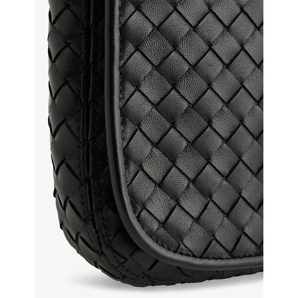 Bottega Veneta Veneto Mini Leather Messenger Bag