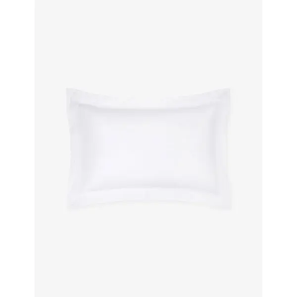 THE WHITE COMPANY Riva Cotton Oxford Pillowcase - White