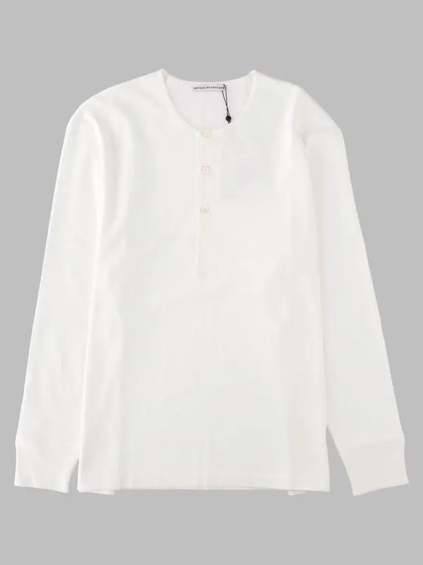 Studio Nicholson Minimal Graphic Tee - White