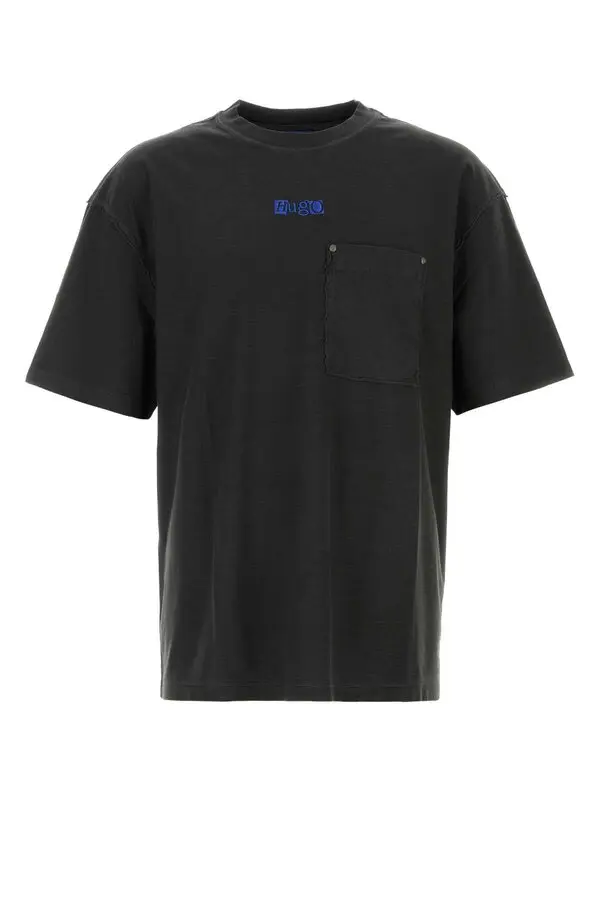 Hugo Slate Cotton T-shirt