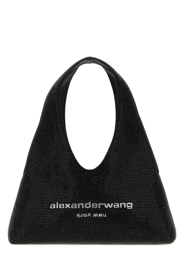 Alexander Wang Pike Mini Hobo Handbag With Crossbody Strap