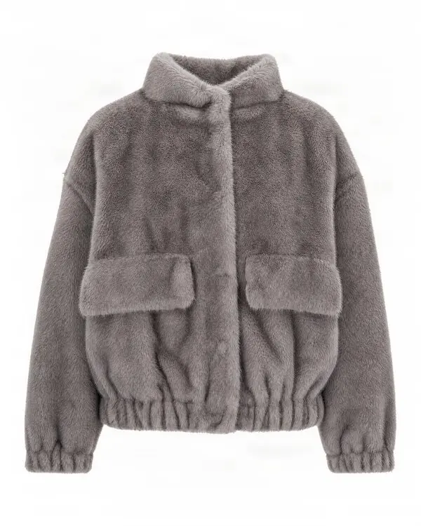 Liu Jo Faux Fur Cropped Jacket