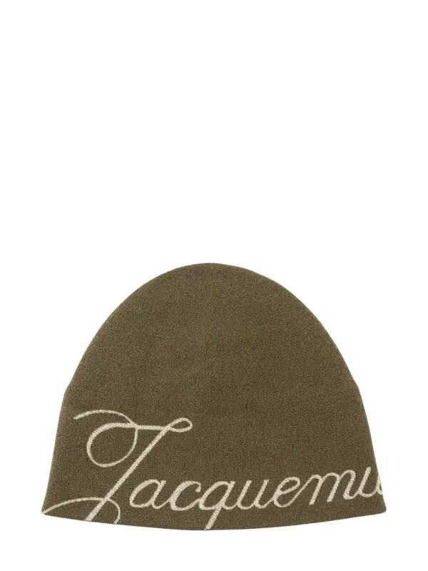 Jacquemus Logo Knit Beanie