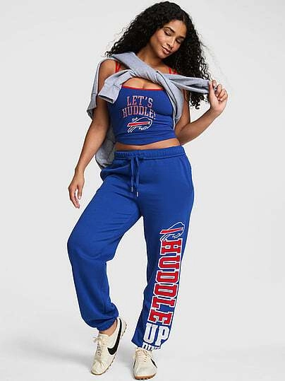 Pink Nfl Collection Campus Fleece™ Bling Sweatpants - Blue
