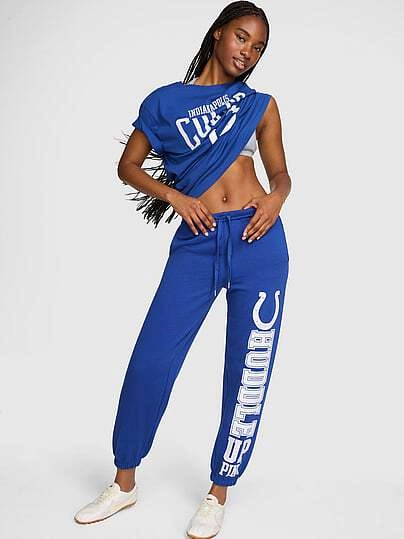 Pink Nfl Collection Campus Fleece™ Bling Sweatpants - Blue