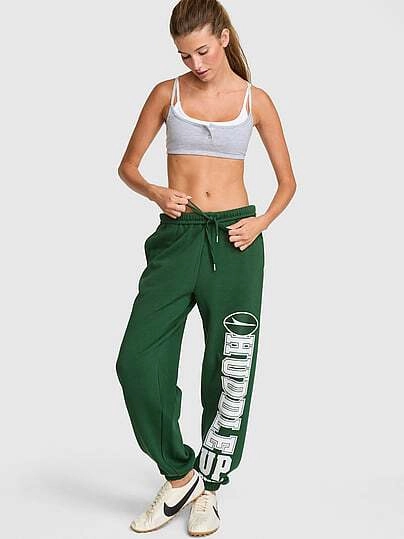 Pink Nfl Collection Campus Fleece™ Bling Sweatpants - Green