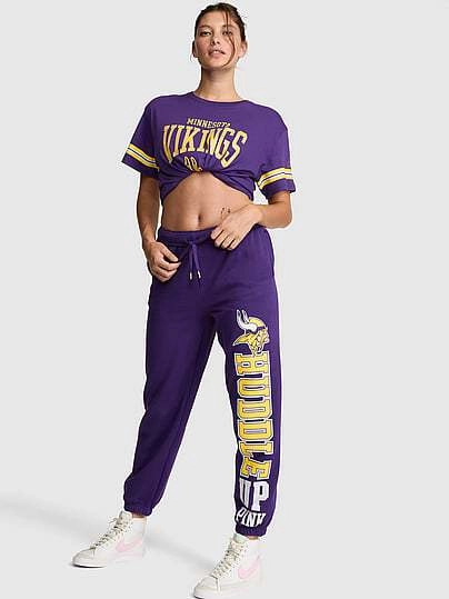 Pink Nfl Collection Campus Fleece™ Bling Sweatpants - Purple