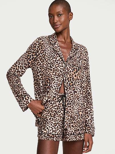 Victoria's Secret Sosoft™ Modal Long-sleeve Short Pajama Set - Print