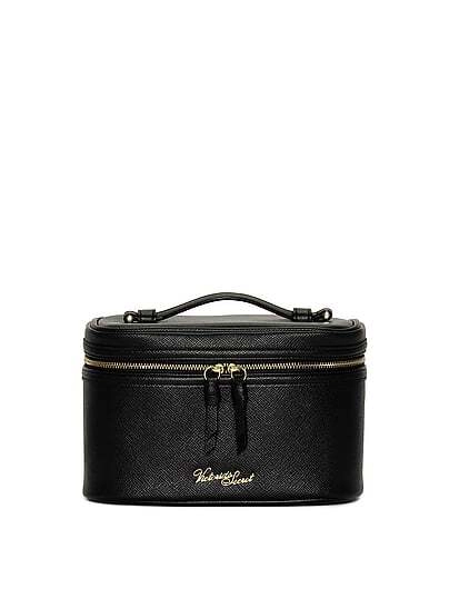 Victoria's Secret Luxe Mini Travel Vanity Case - Black