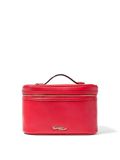 Victoria's Secret Luxe Travel Vanity Case - Red