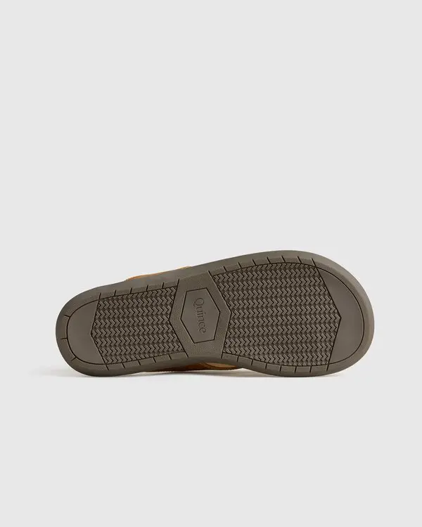 Quince Crafted Leather Sandal - Peanut