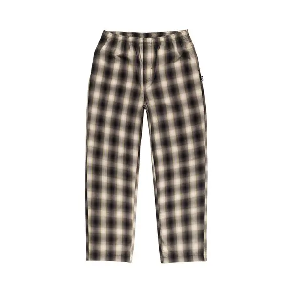 StÜssy Pajama Pant 'plaid - Black