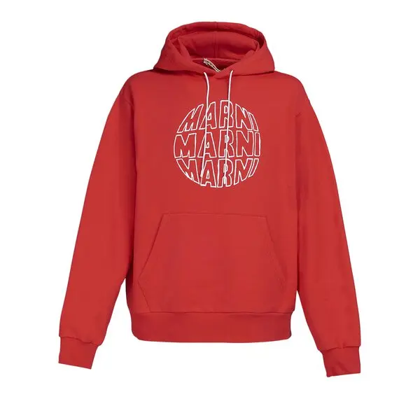 Marni Circular Logo Sweatshirt 'lacquer