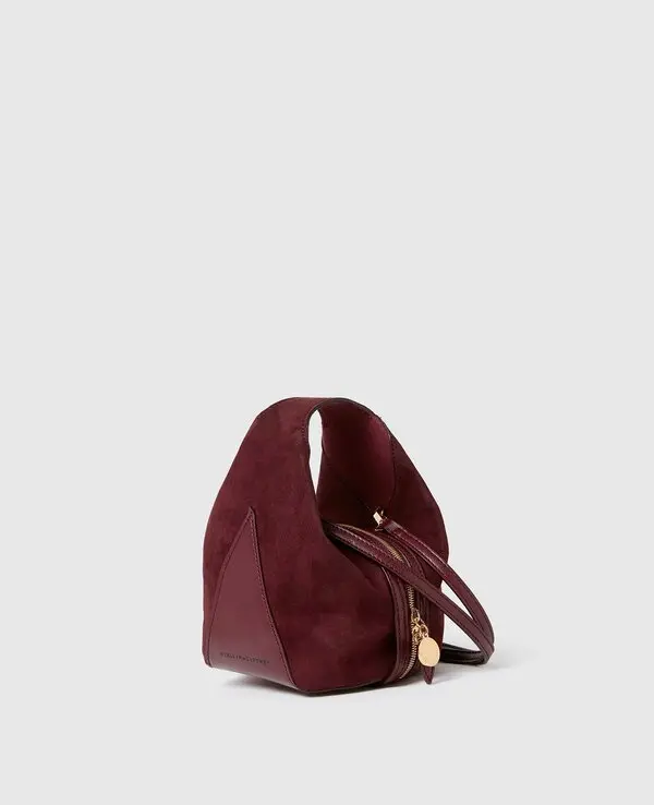 Stella McCartney Appaloosa Tiny Bucket Bag - Burgundy