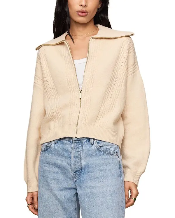 Z Supply Silverlake Zip Front Cardigan