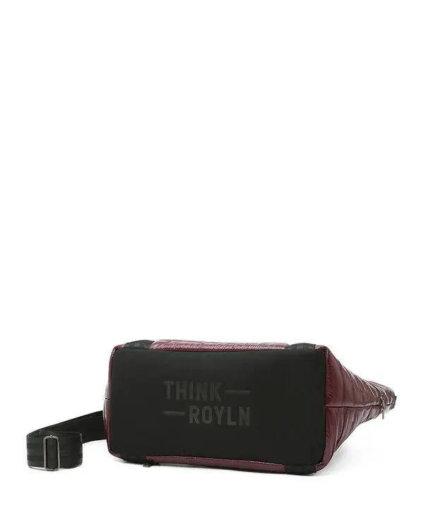 THINK ROYLN Jetset Wingman Large Quilted Crossbody Tote
