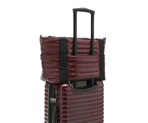 THINK ROYLN Jetset Wingman Large Quilted Crossbody Tote