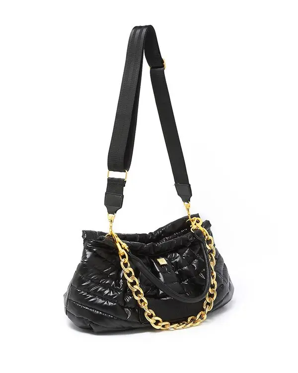 THINK ROYLN Hold Me Close Large Quilted Convertible Clutch
